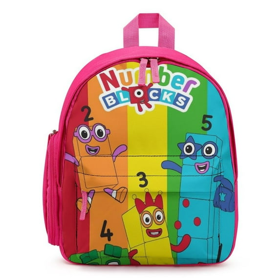 Numberblocks Mini Backpack Lightweight Rucksack Print Casual Daypack ...