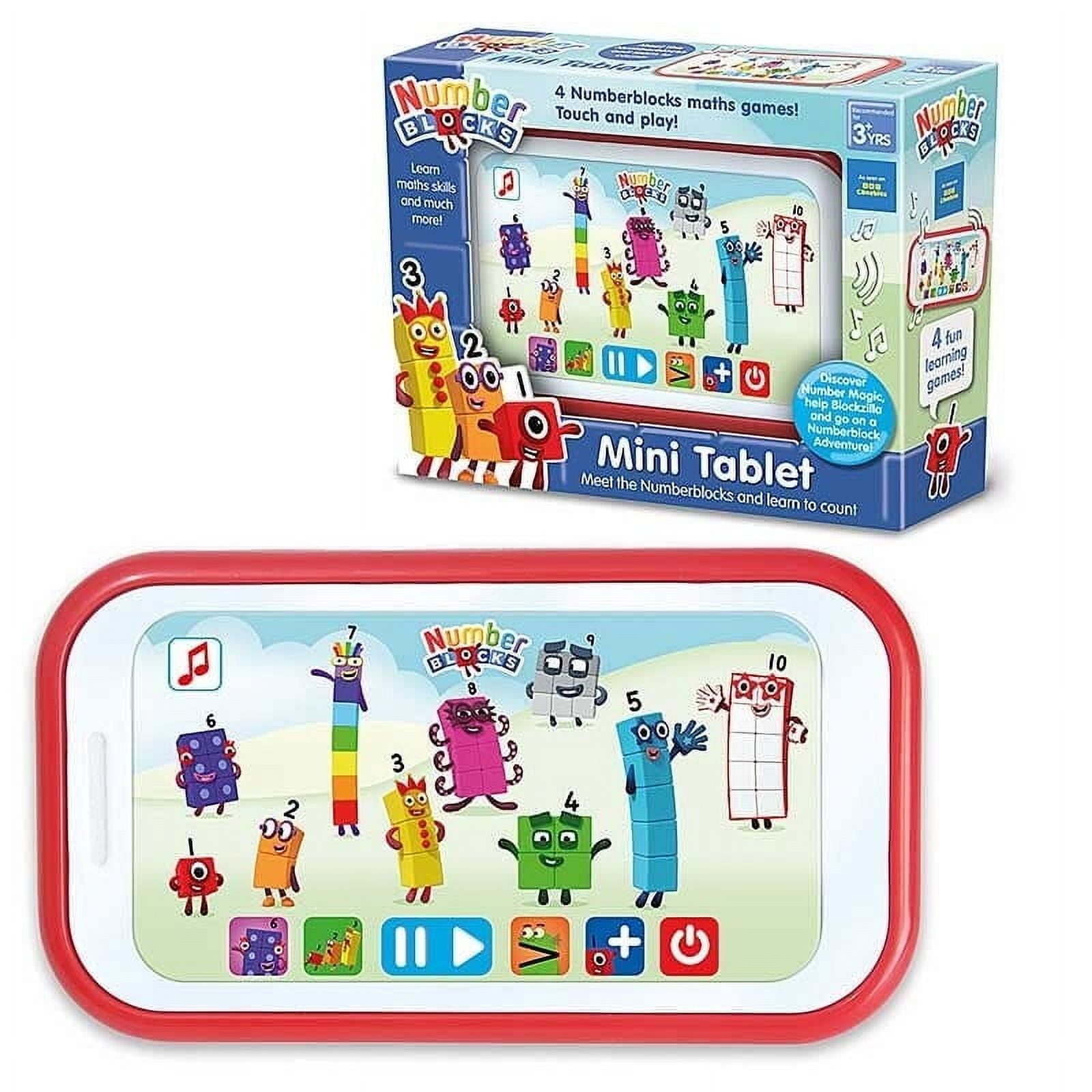 Numberblocks Mini Tablet, Preschool Educational Math Toys for Kids, 4 ...