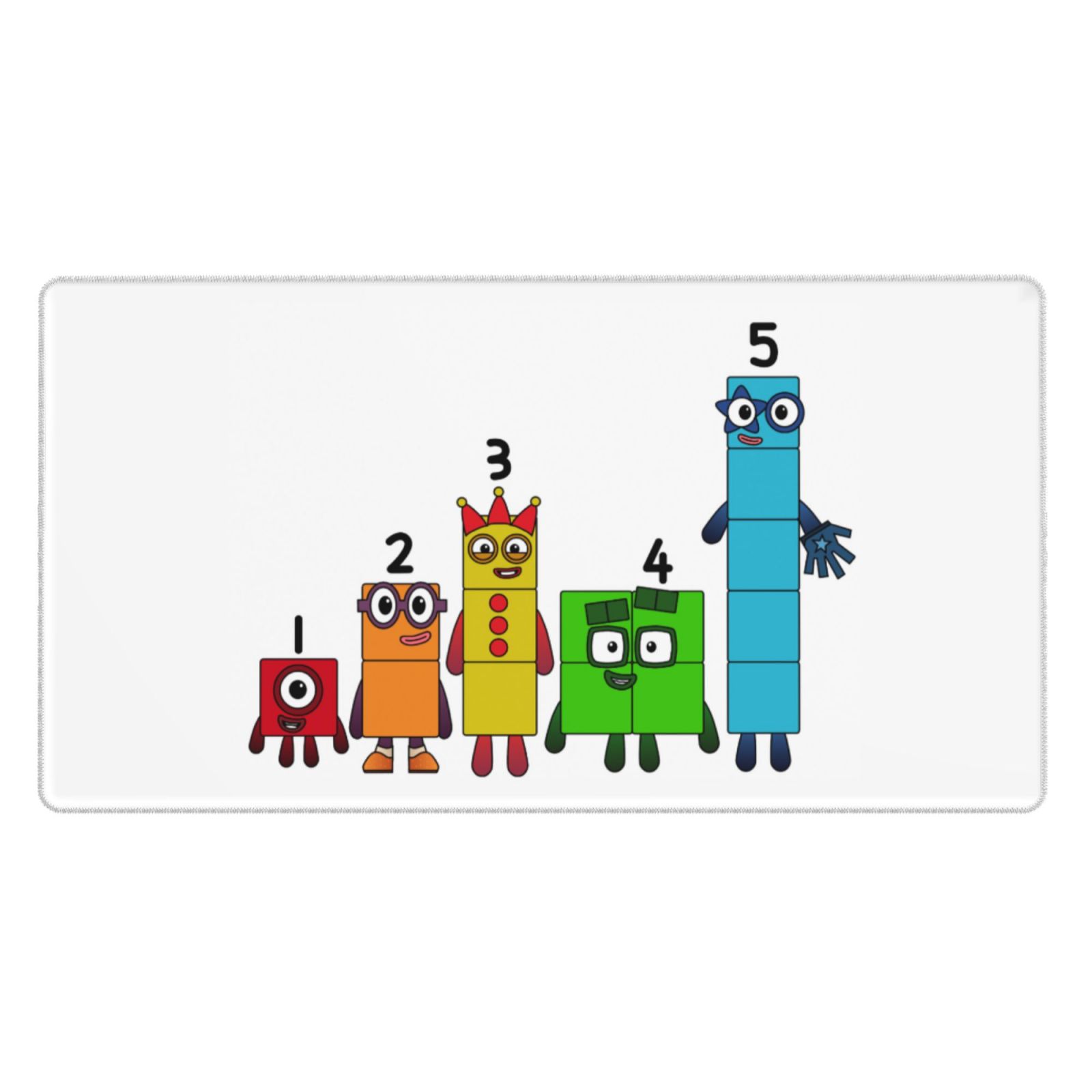 Numberblocks Mouse Pad Mouse Mat Large Mouse Pad Mouse Pads Office ...