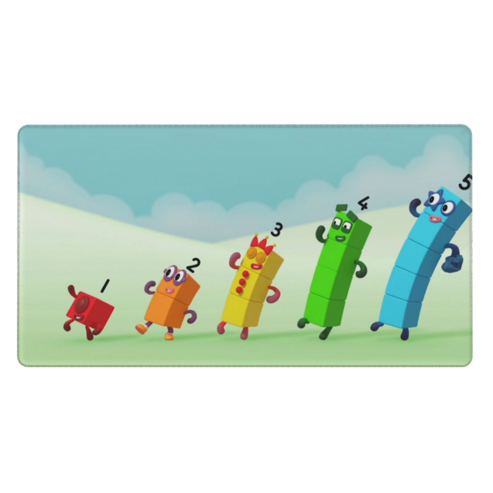 Numberblocks Mouse Pad Mouse Mat Large Mouse Pad Mouse Pads Office ...