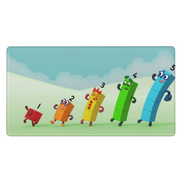 Numberblocks Mouse Pad Mouse Mat Large Mouse Pad Mouse Pads Office ...