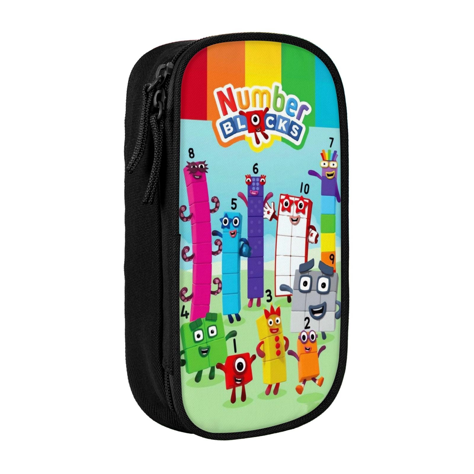 Numberblocks Pencil Case, Multipurpose Pencase ,Large Capacity Durable ...