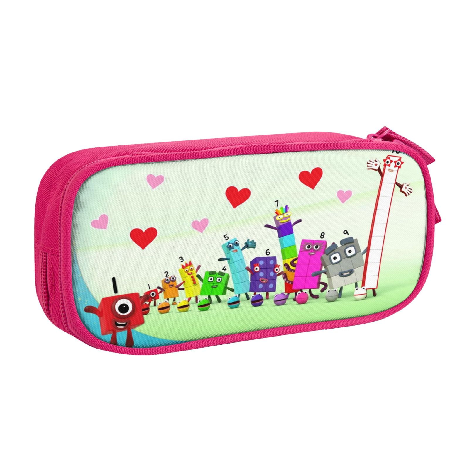 Numberblocks Pencil Case, Multipurpose Pencase ,Large Capacity Durable ...
