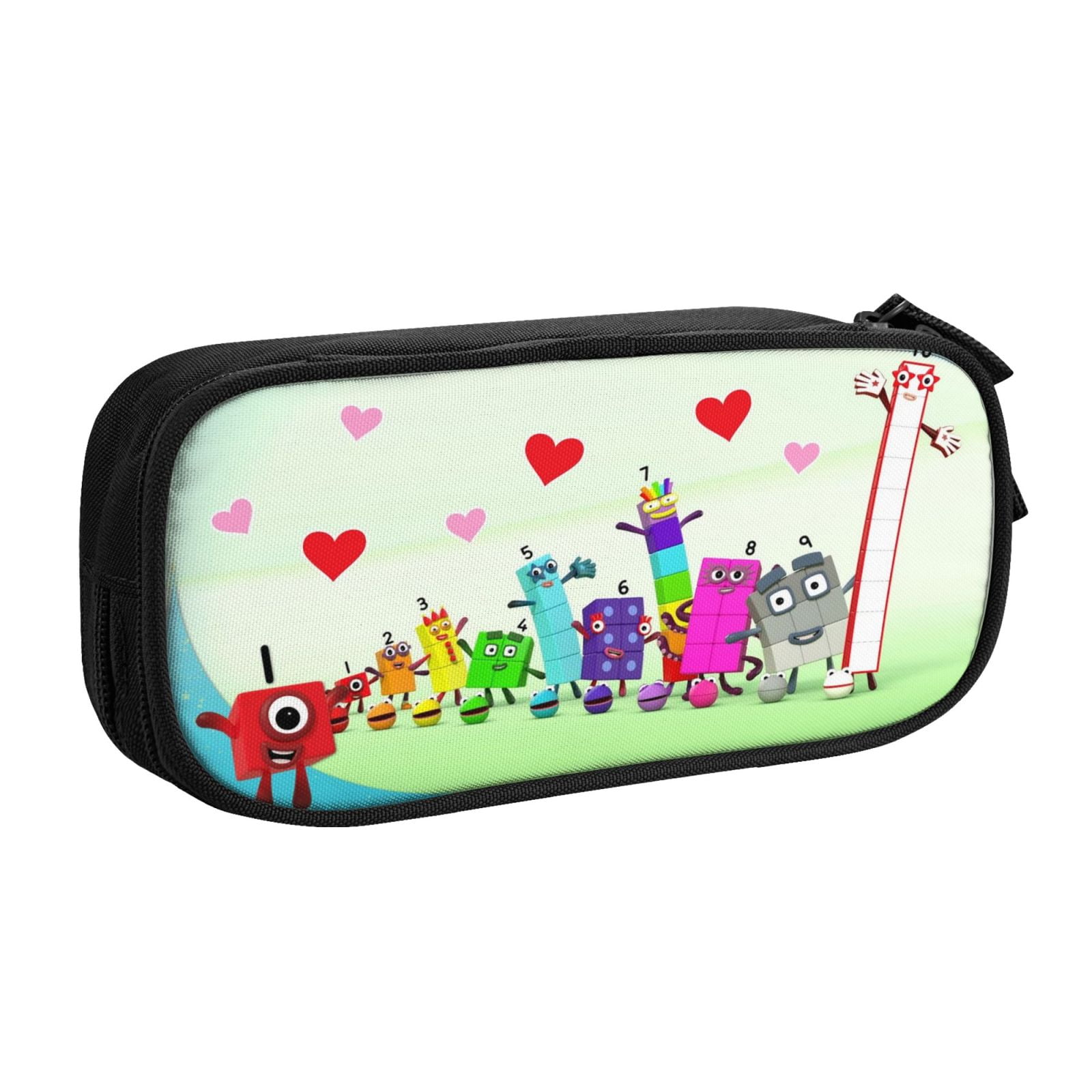 Numberblocks Pencil Case, Multipurpose Pencase ,Large Capacity Durable ...