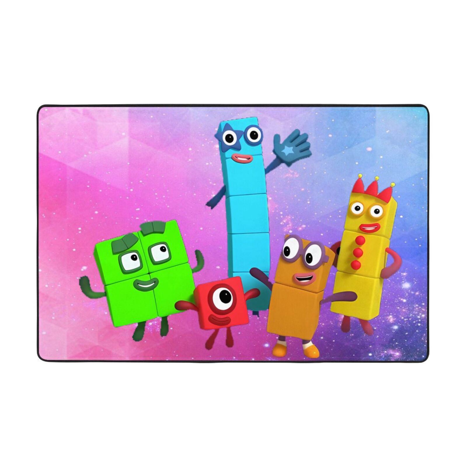 Numberblocks Rugs Washable Cover Floor Rug Carpets Bathroom Decorations ...