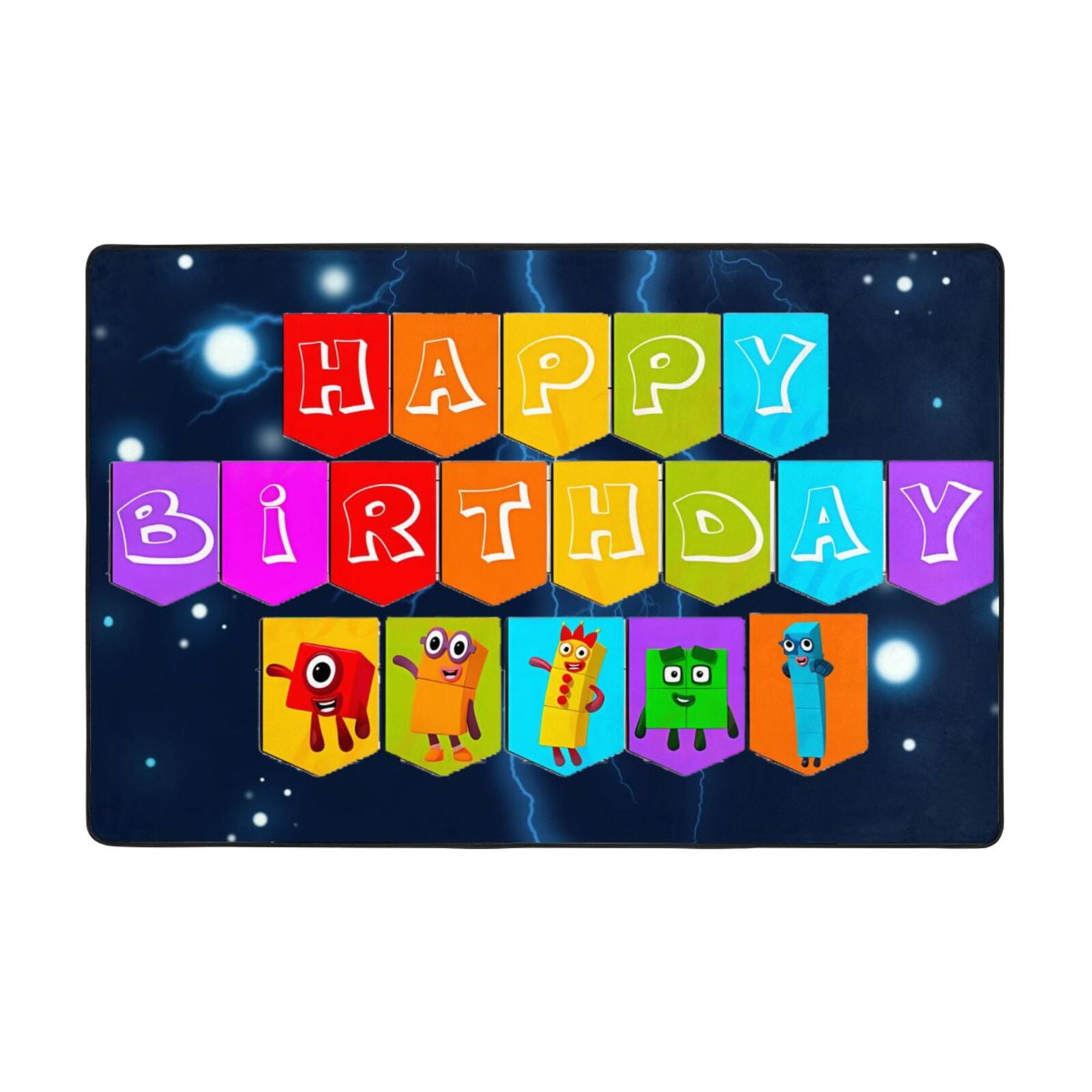 Numberblocks Rugs Washable Cover Floor Rug Carpets Bathroom Decorations ...