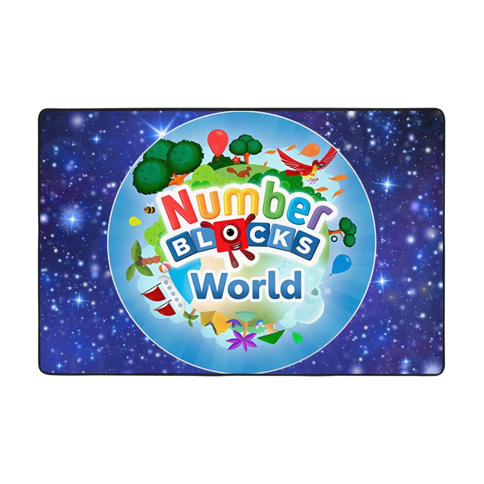 Numberblocks Rugs Washable Cover Floor Rug Carpets Bathroom Decorations ...