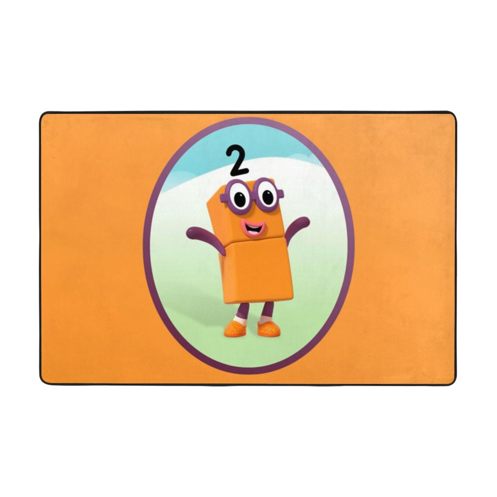 Numberblocks Rugs Washable Cover Floor Rug Carpets Bathroom Decorations ...