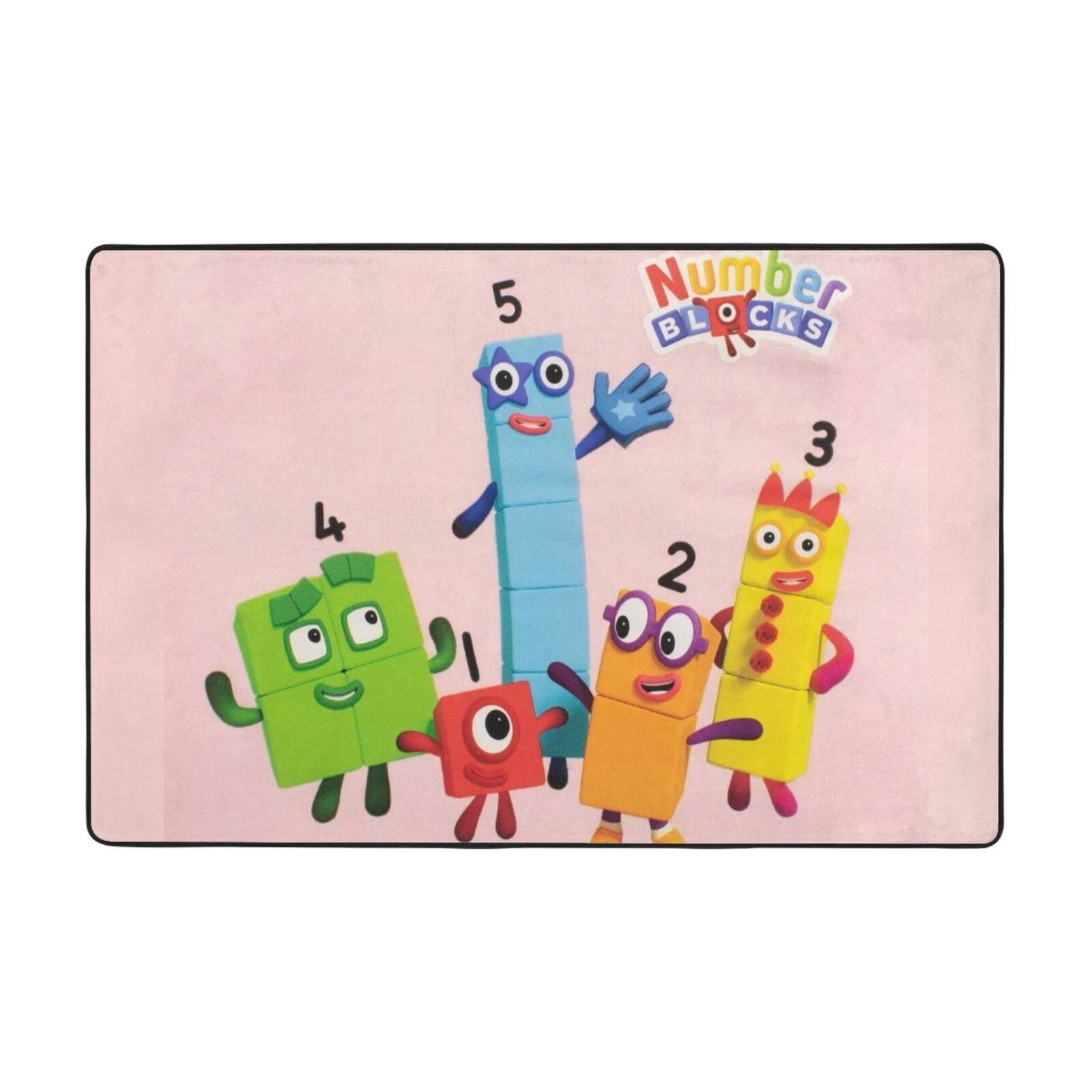Numberblocks Rugs Washable Cover Floor Rug Carpets Bathroom Decorations ...