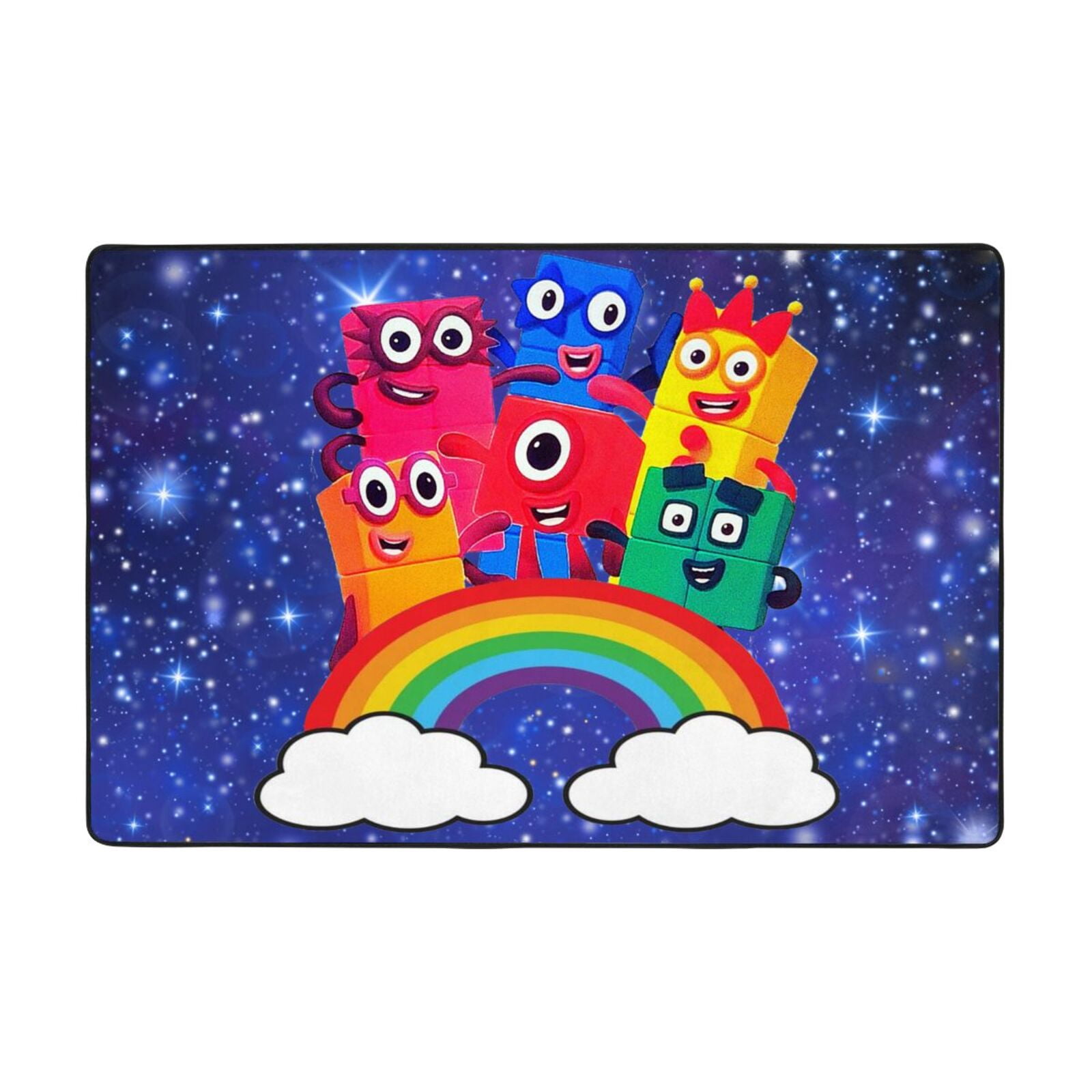 Numberblocks Rugs Washable Cover Floor Rug Carpets Bathroom Decorations ...