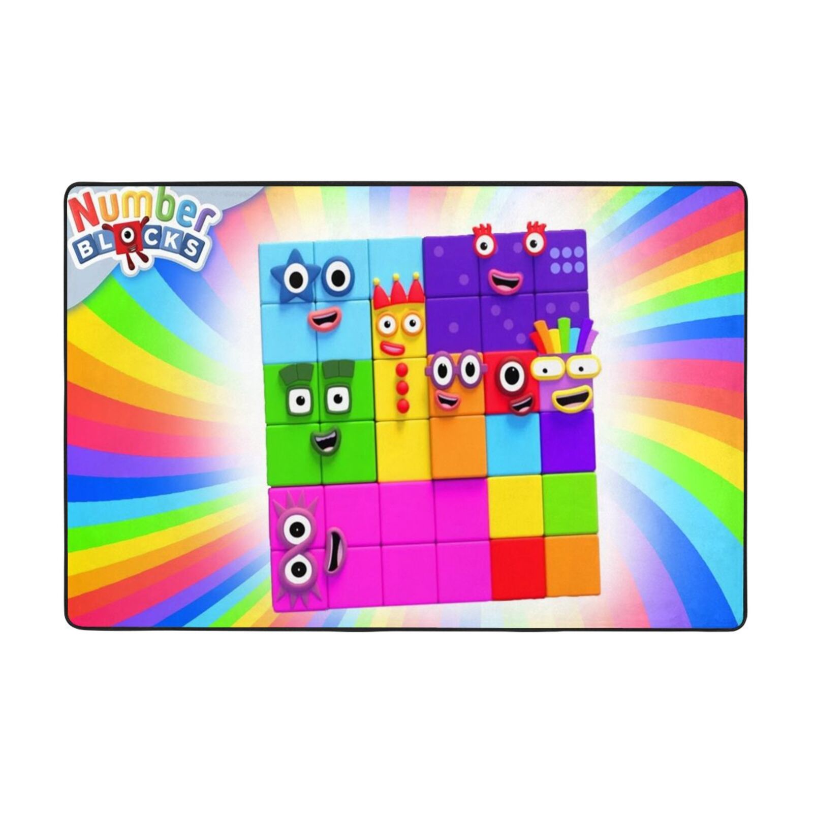 Numberblocks Rugs Washable Cover Floor Rug Carpets Bathroom Decorations ...