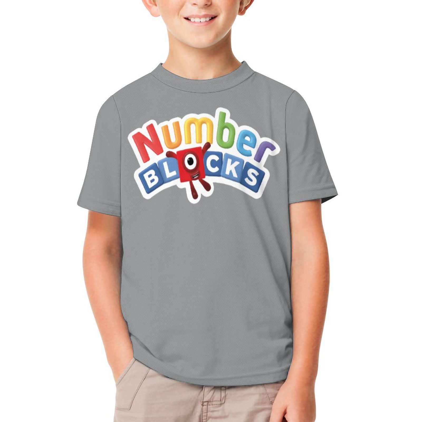 Numberblocks T-Shirt for Boys And Girls, Funny Short Sleeve Shirts for ...