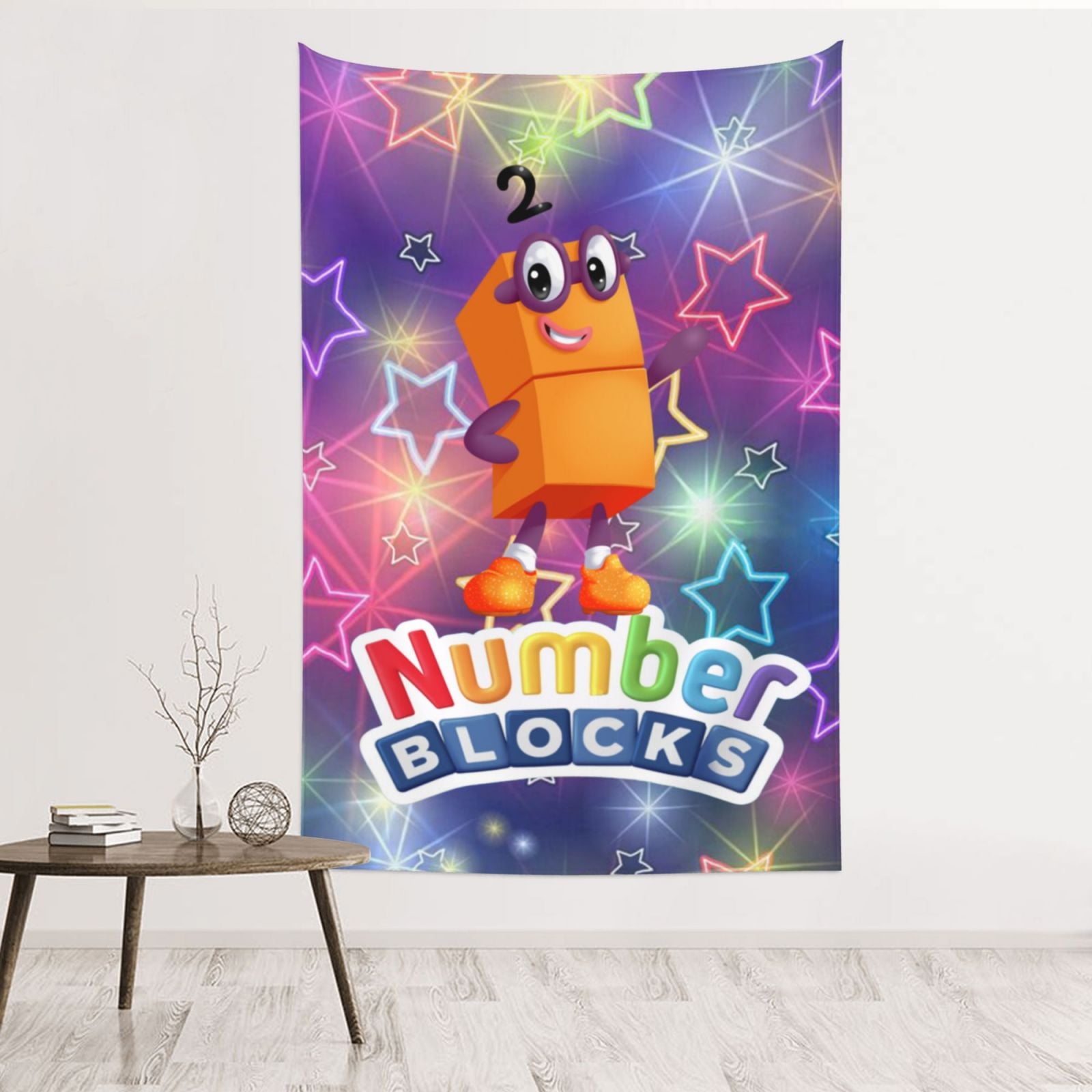 Numberblocks Tapestry Wall Hanging Home Decoration Wall Blanket ...
