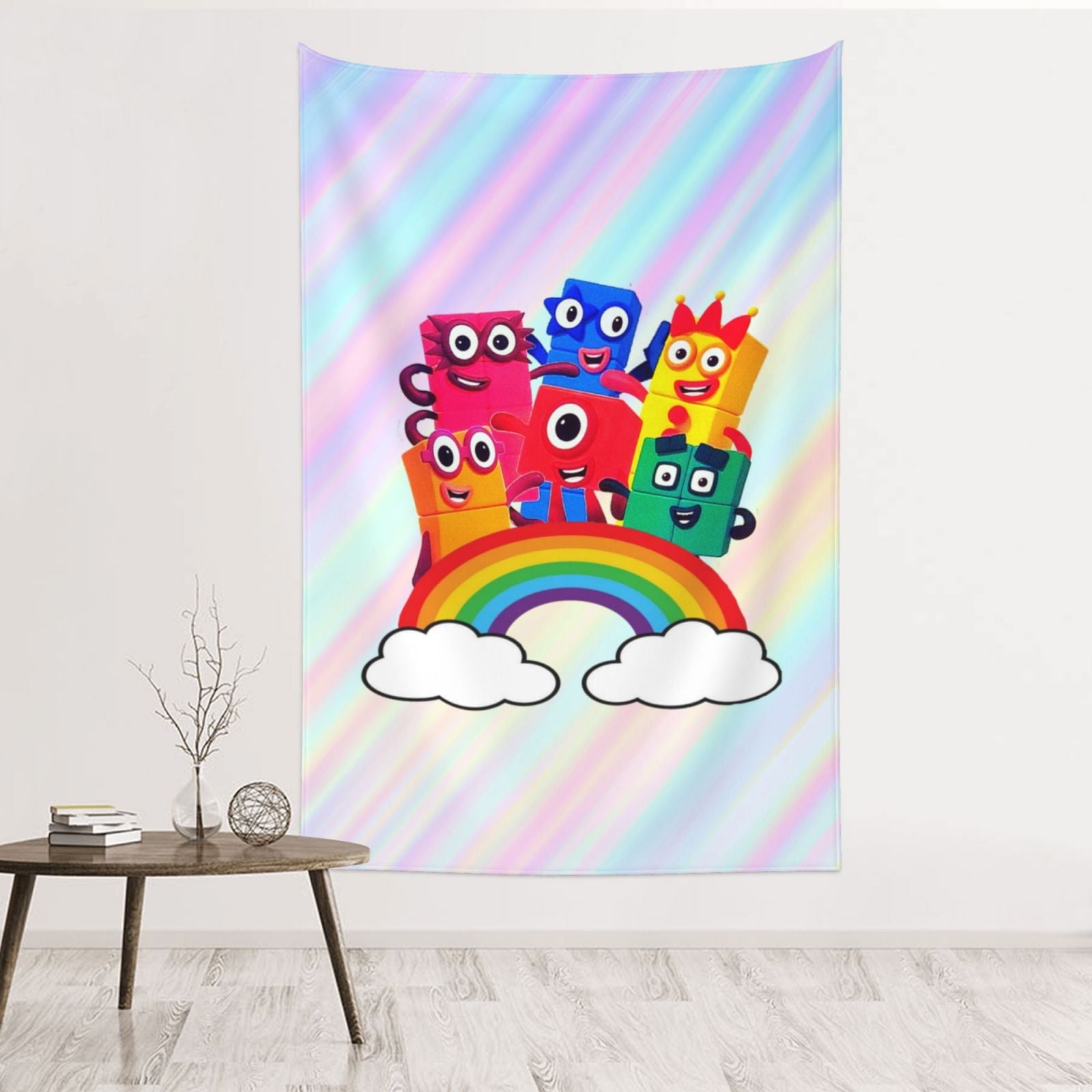 Numberblocks Tapestry Wall Hanging Home Decoration Wall Blanket ...