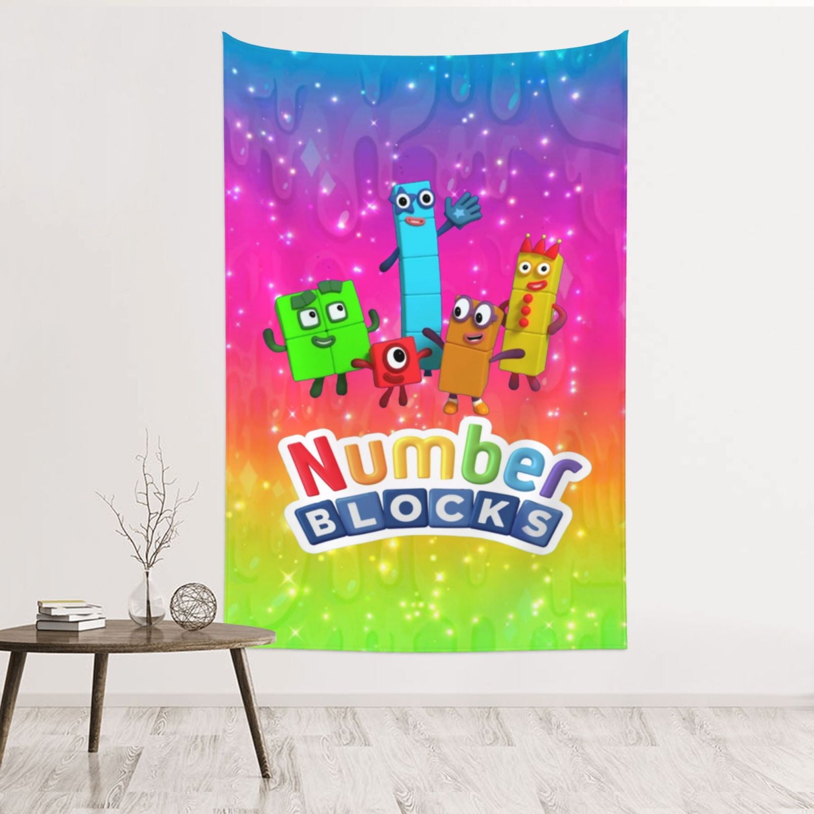 Numberblocks Tapestry Wall Hanging Home Decoration Wall Blanket ...