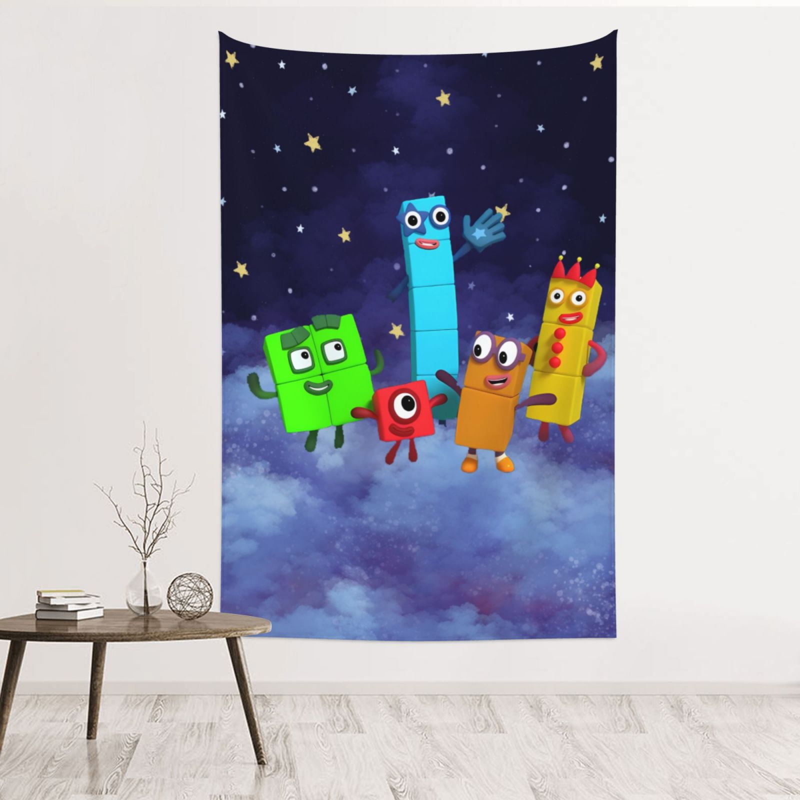 Numberblocks Tapestry Wall Hanging Home Decoration Wall Blanket ...