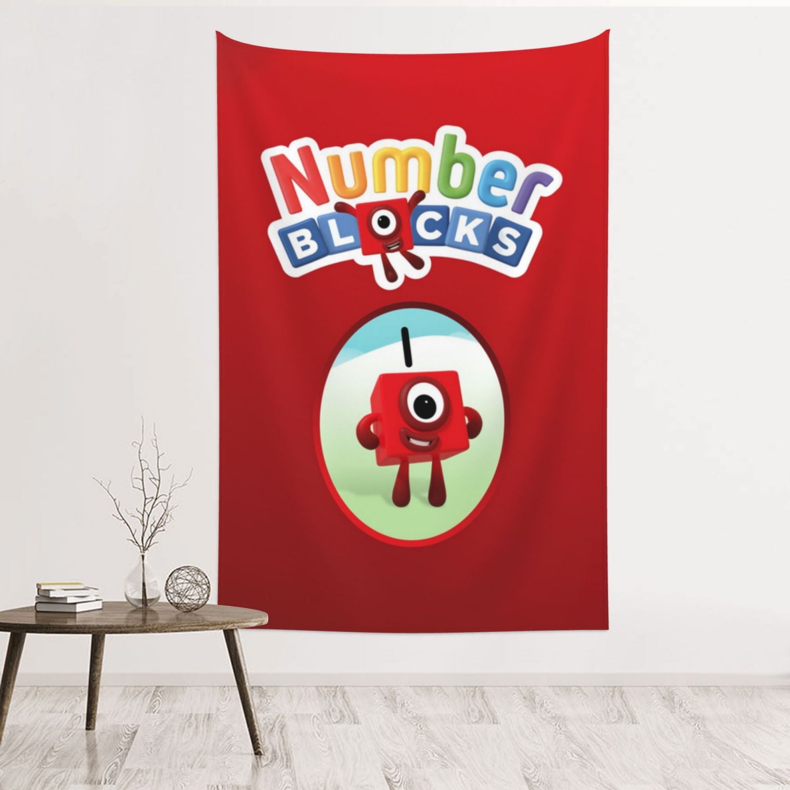 Numberblocks Tapestry Wall Hanging Home Decoration Wall Blanket ...