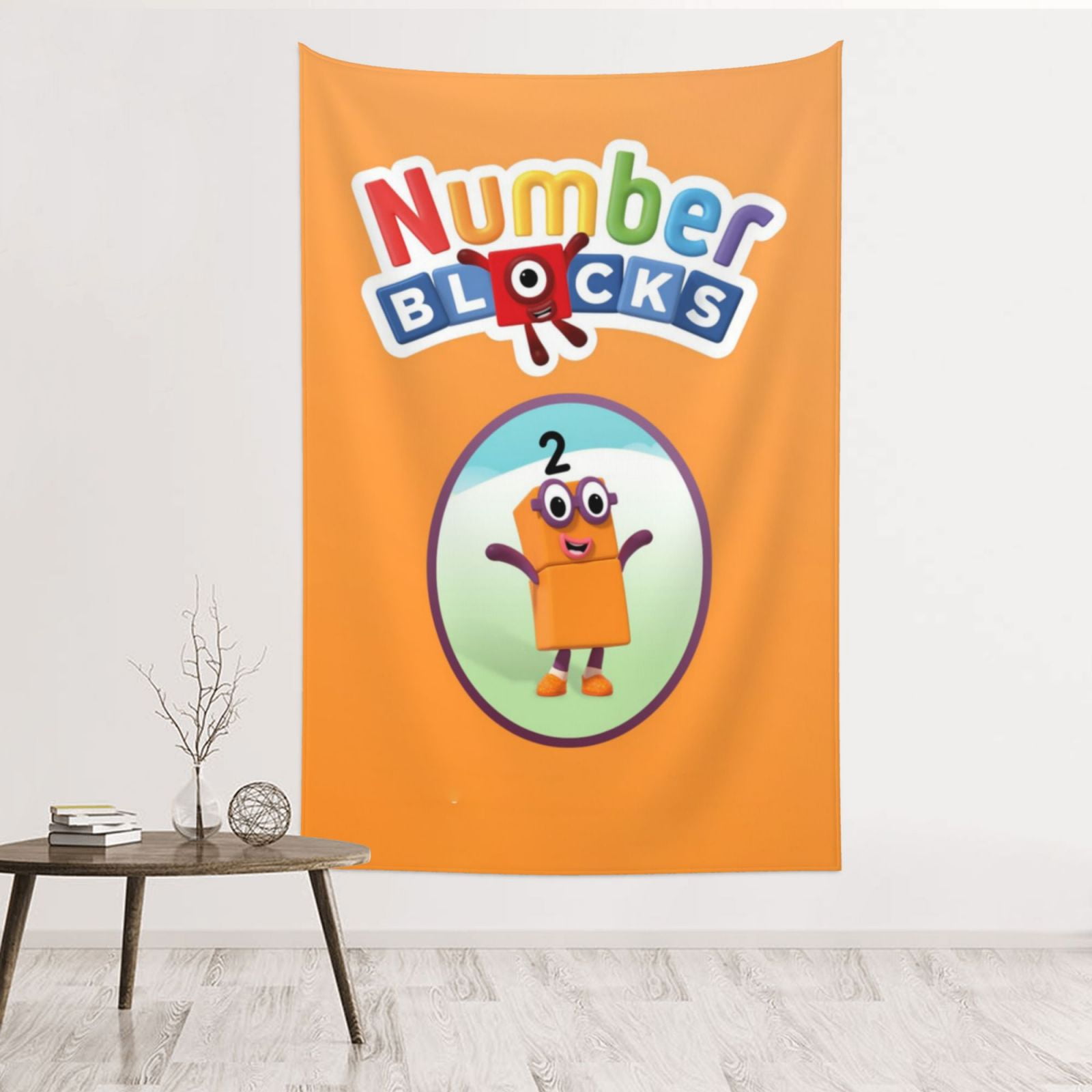 Numberblocks Tapestry Wall Hanging Home Decoration Wall Blanket ...