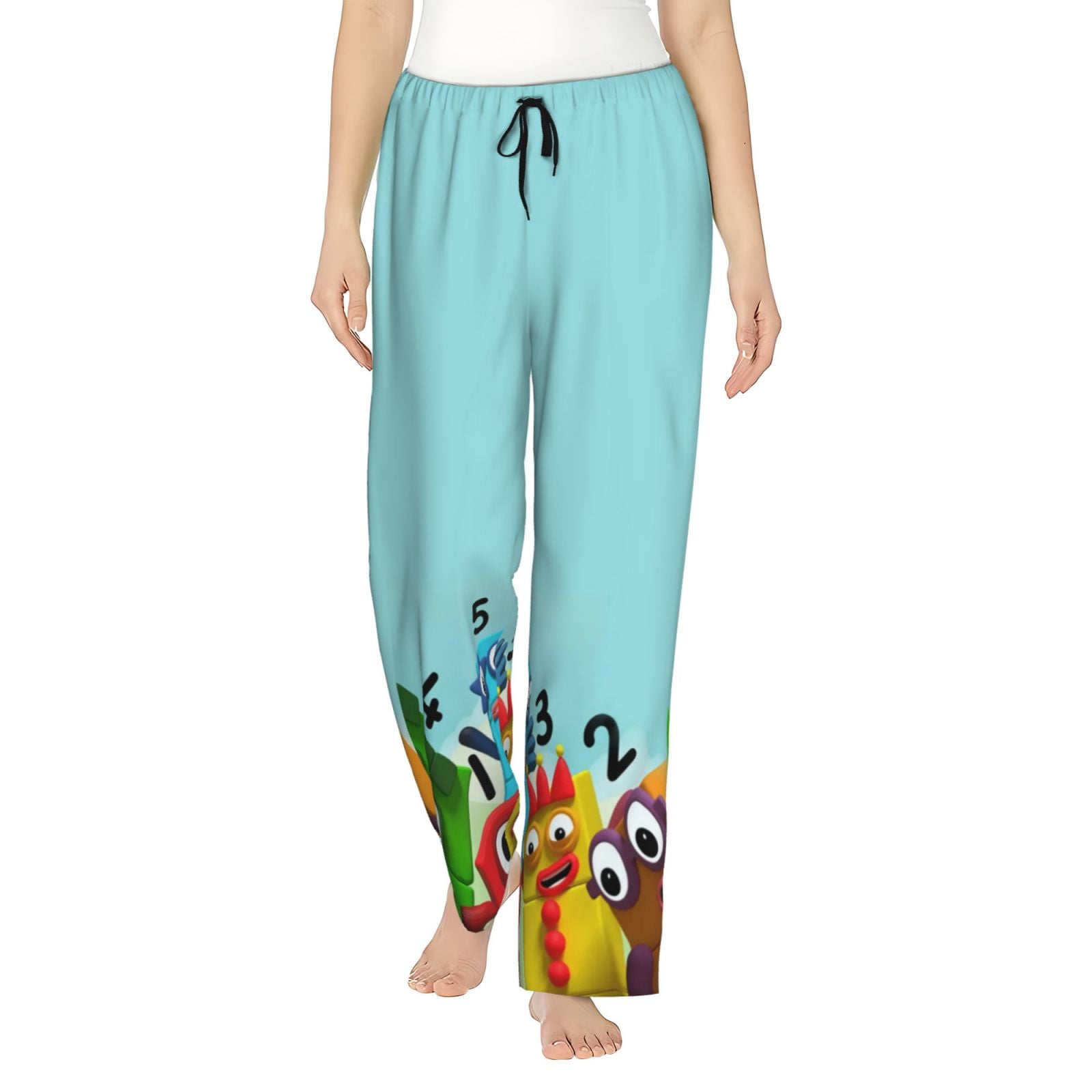 Numberblocks Women's Pajama Pants Soft Comfy Causal Pajama Bottoms ...
