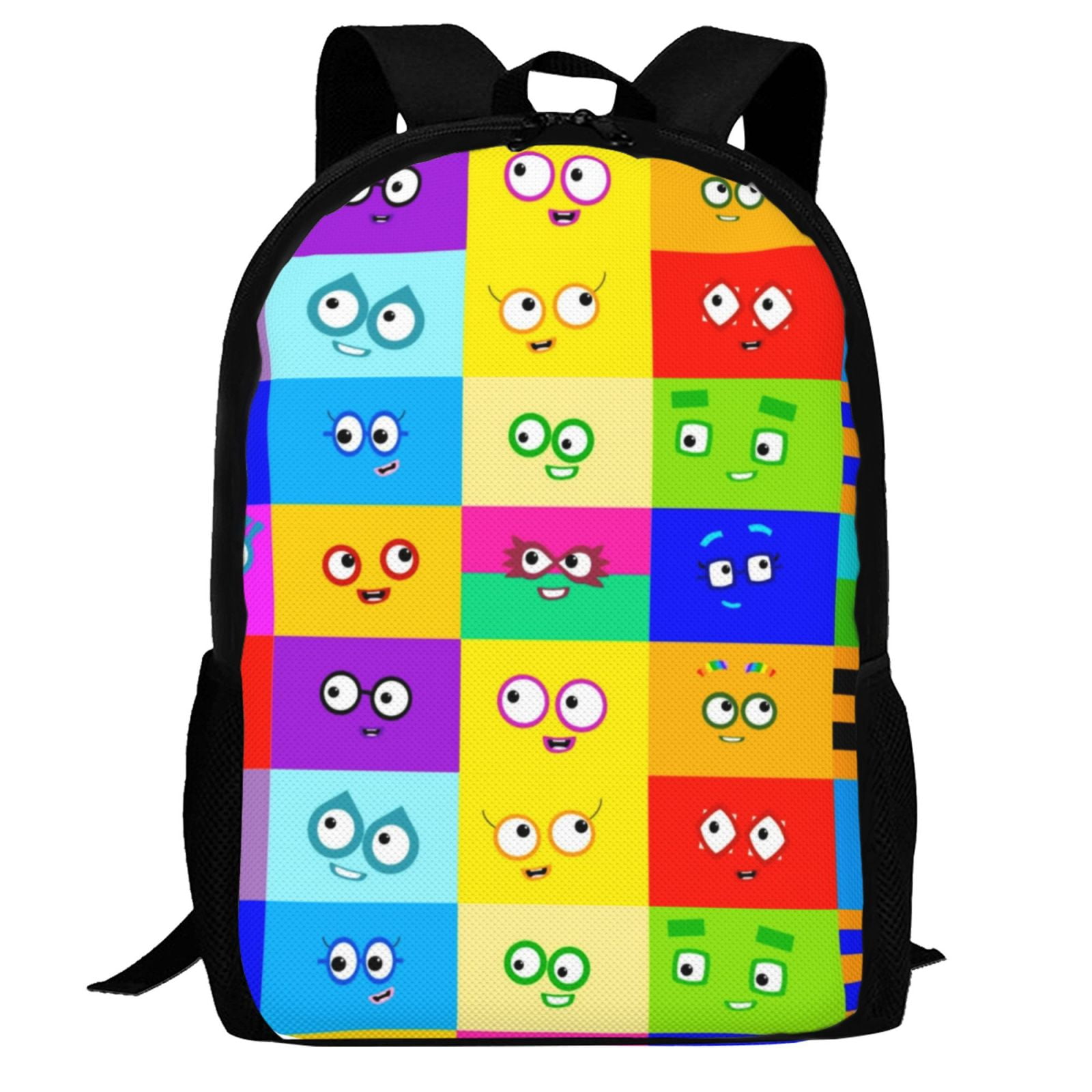 Numberblocks Backpack,3d Print Laptop Backpack Lightweight Casual ...