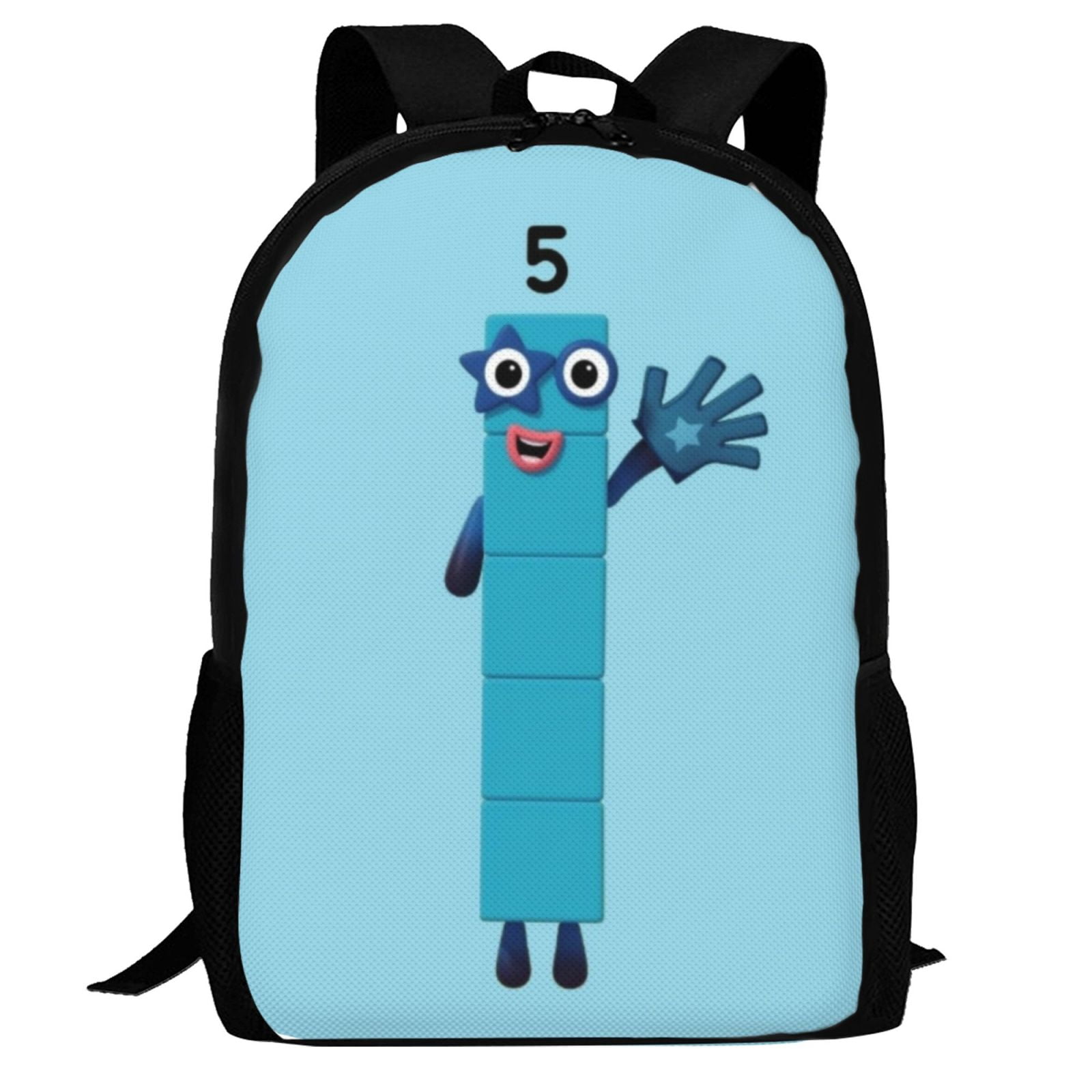 Numberblocks Backpack,3d Print Laptop Backpack Lightweight Casual ...