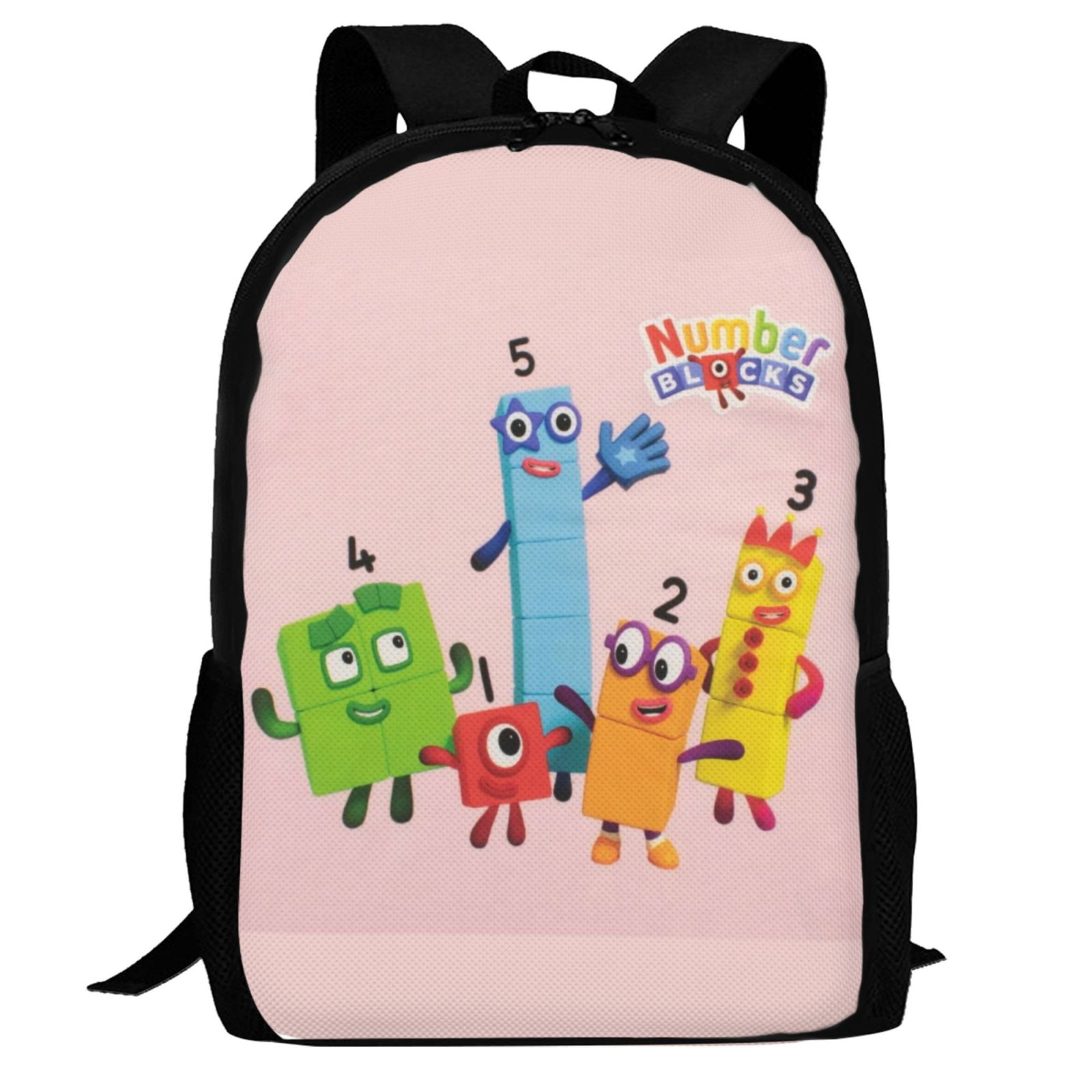 Numberblocks Backpack,3d Print Laptop Backpack Lightweight Casual ...