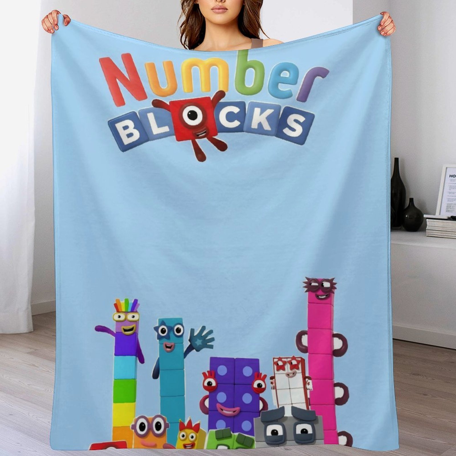 Numberblocks comfortable warm and soft Christmas blanket perfect for ...