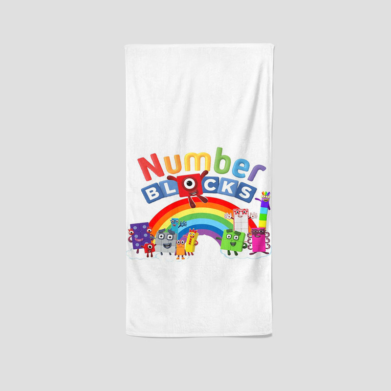 Numberblocks's offers fans a unique single-sided towel, making an ...