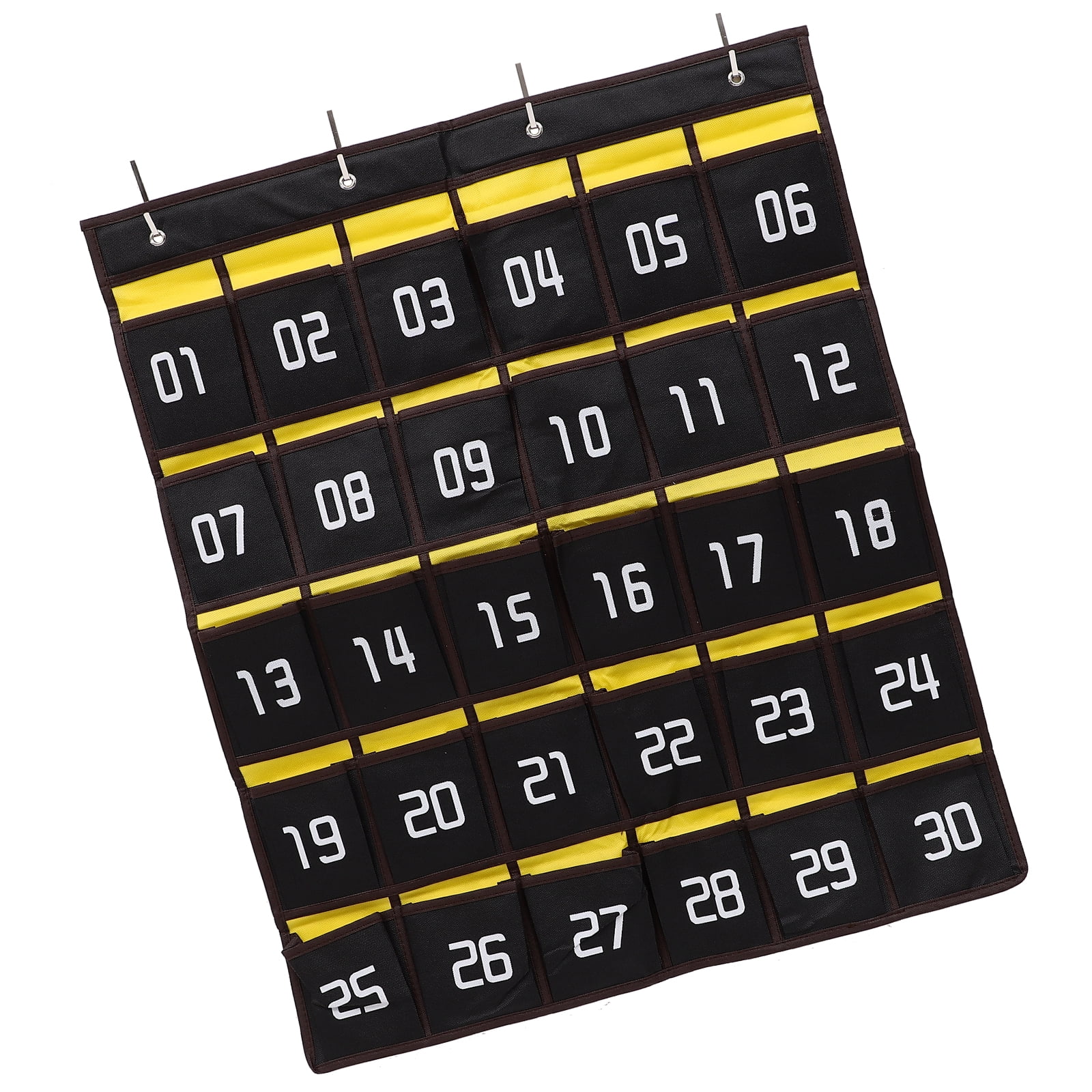 Numbered Pocket Chart Classroom Pocket Chart for Phone Hanging ...