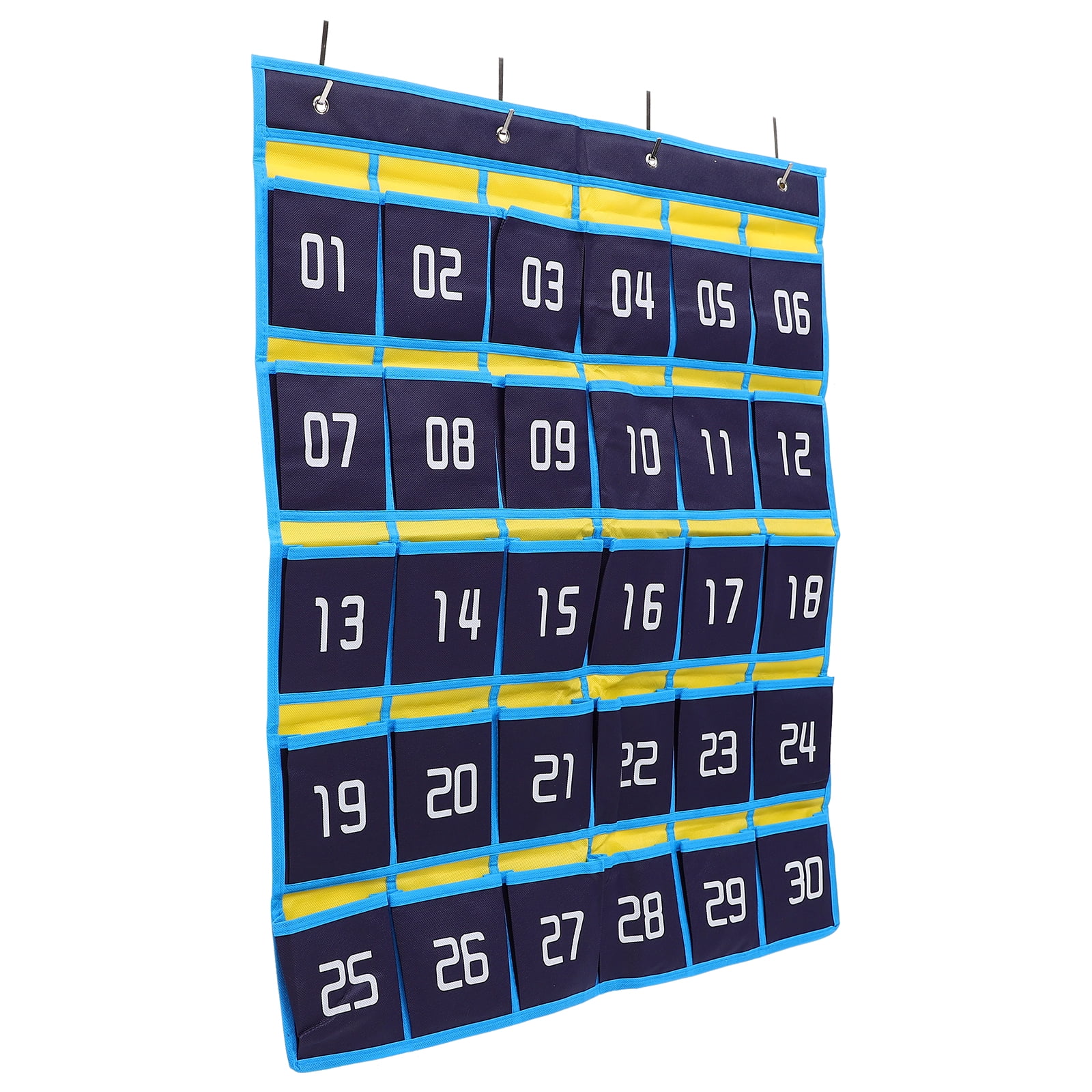 Raindrops Numbered Phone Organizer Pocket School Supply for Office and ...