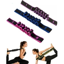 GoFit Stretch Rope with Training Manual – Stretching Strap with Loops ...
