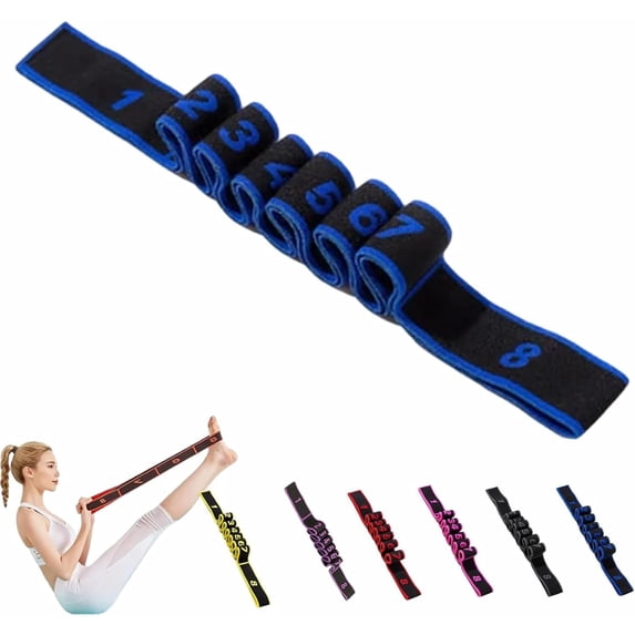 Numbered Resistance Band - Visibly Marked Sections Ensure Correct ...