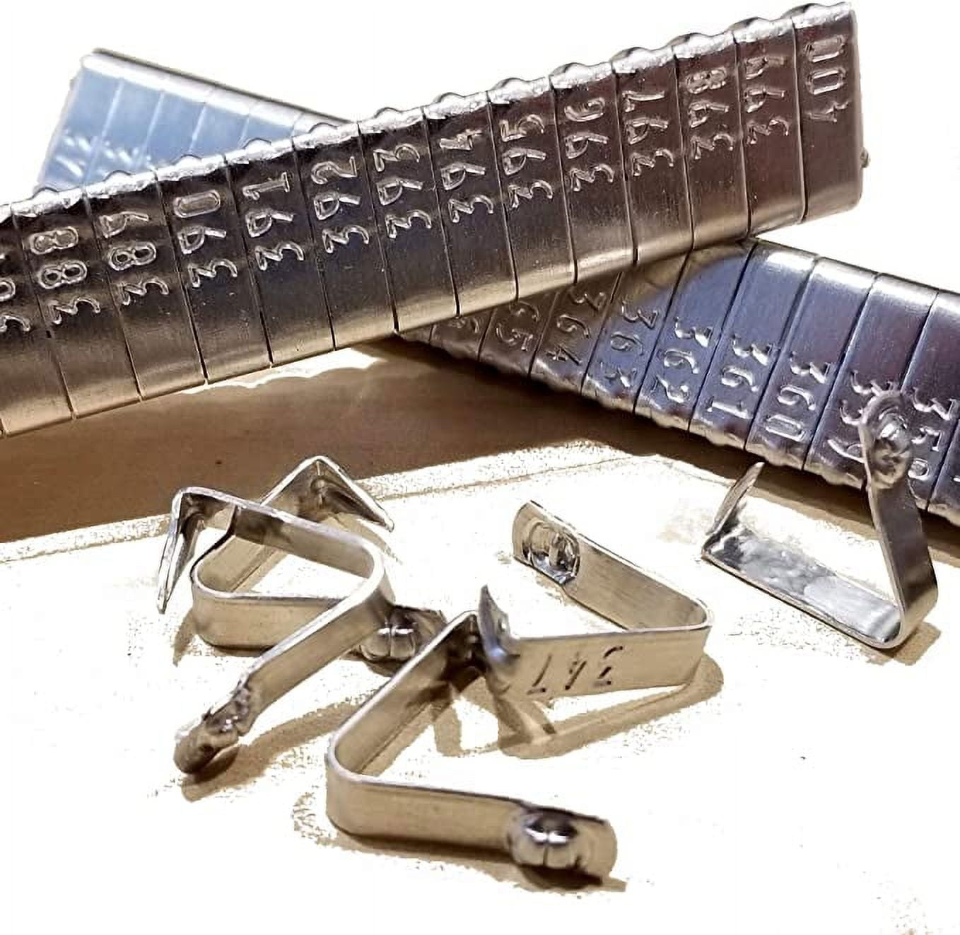 Pinnon Hatch Farms Numbered Silver Jiffy Wing Bands 300 Pieces ...