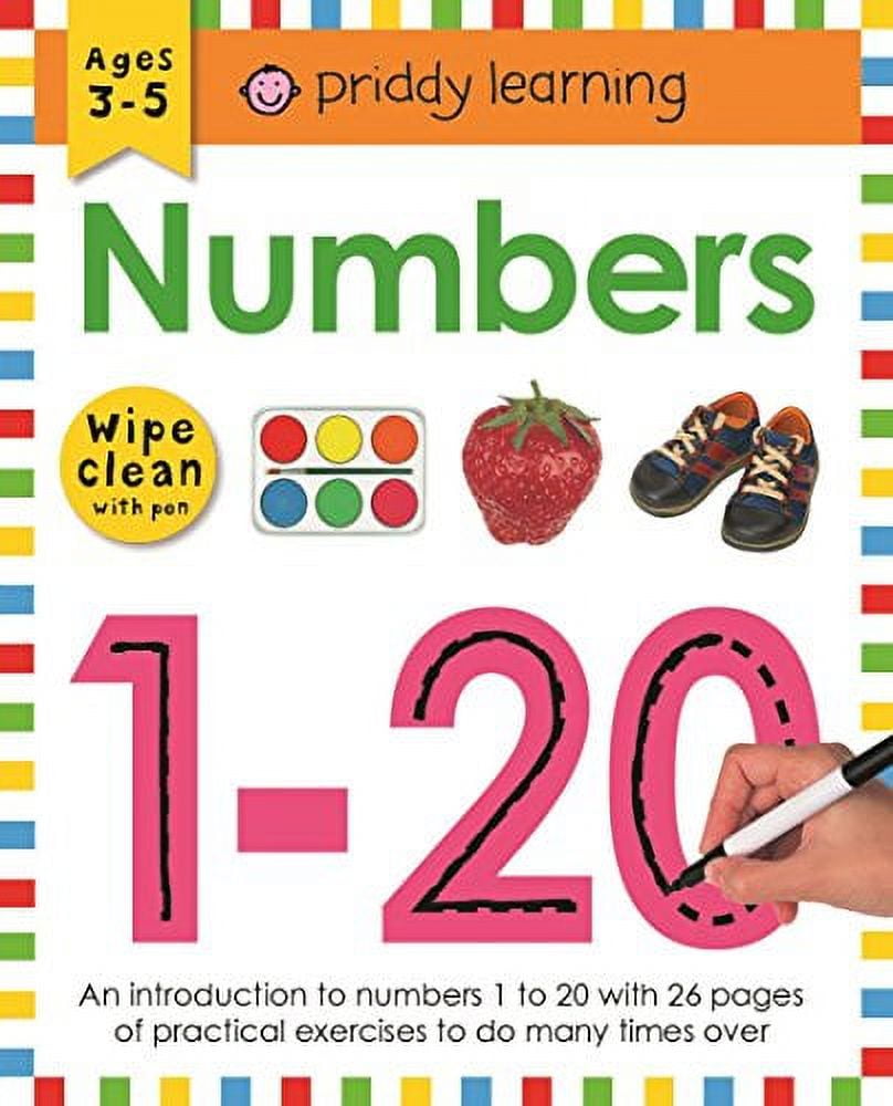 Numbers 1-20 Roger Priddy,Priddy Books (Spiral-Bound) - Walmart.com