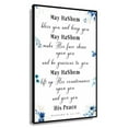Numbers 6 24-26 Scripture Print, May Hashem Bless You Wall Art, Numbers ...