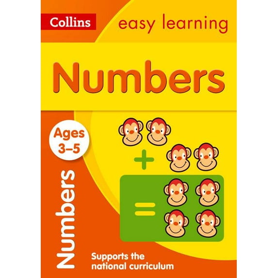 Numbers: Ages 3-5 - Walmart.com