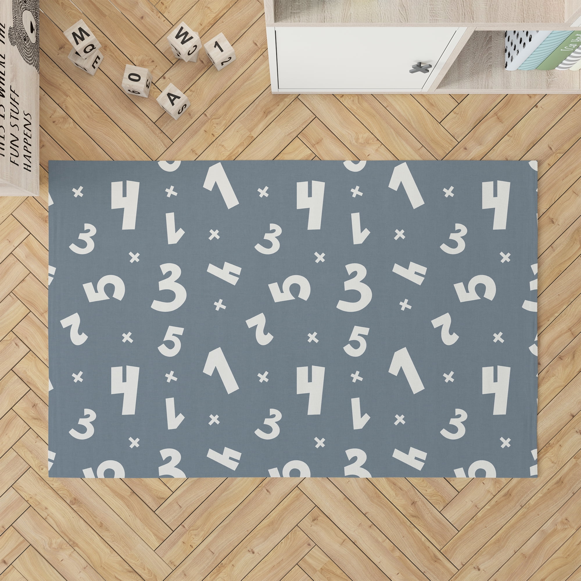 Numbers Blue Kids Play Mat - Walmart.com