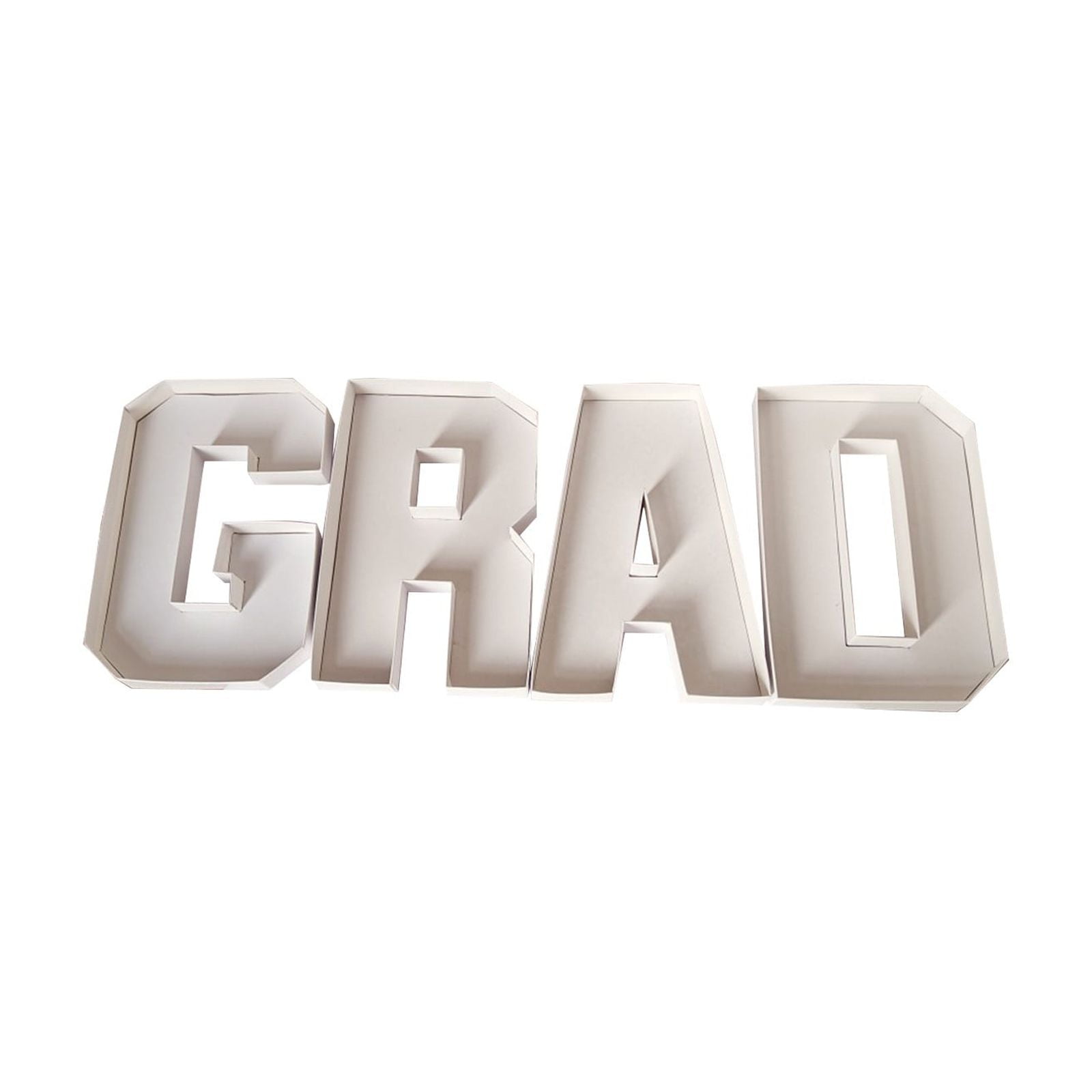 Numbers Candy Food Tray Grad Fillable Graduation Cardboard, Number Box ...