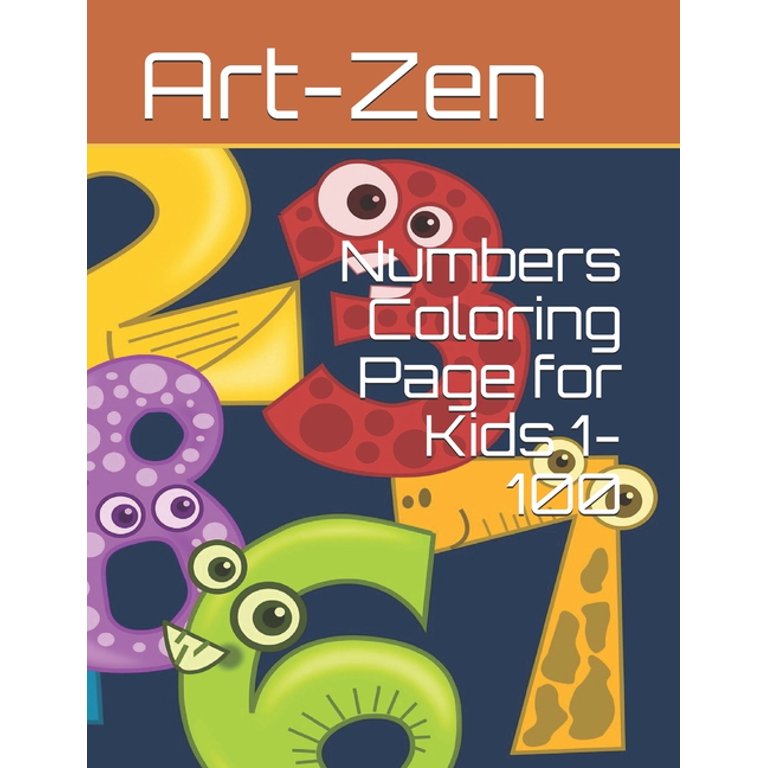 number coloring pages 1 100