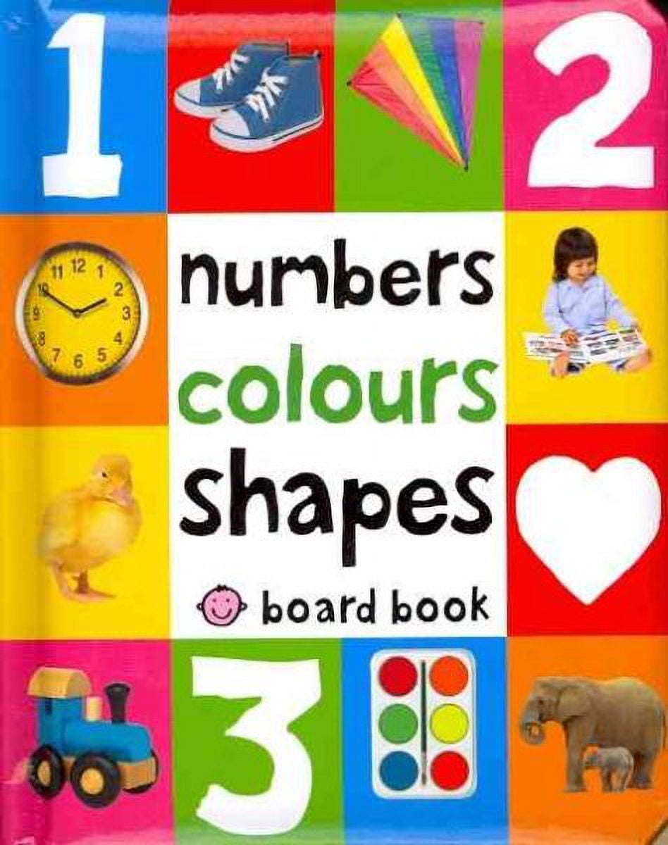 Numbers, Colours, Shapes Roger Priddy,Priddy Books (Board Book ...
