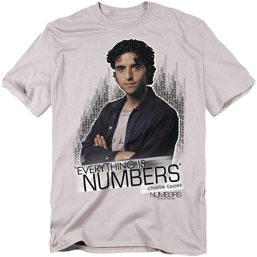 Numbers/Everything Is Numbers Mens Short Sleeve Shirt - Walmart.com