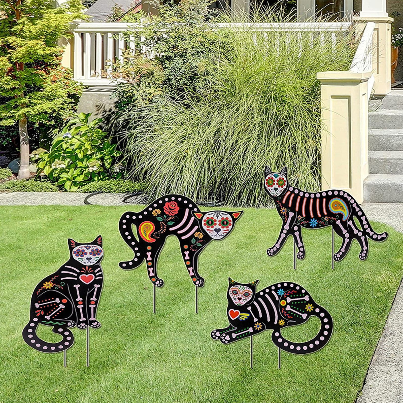 Numbers Lighted Battery Outdoor Christmas Light Tall Door Number Signs ...