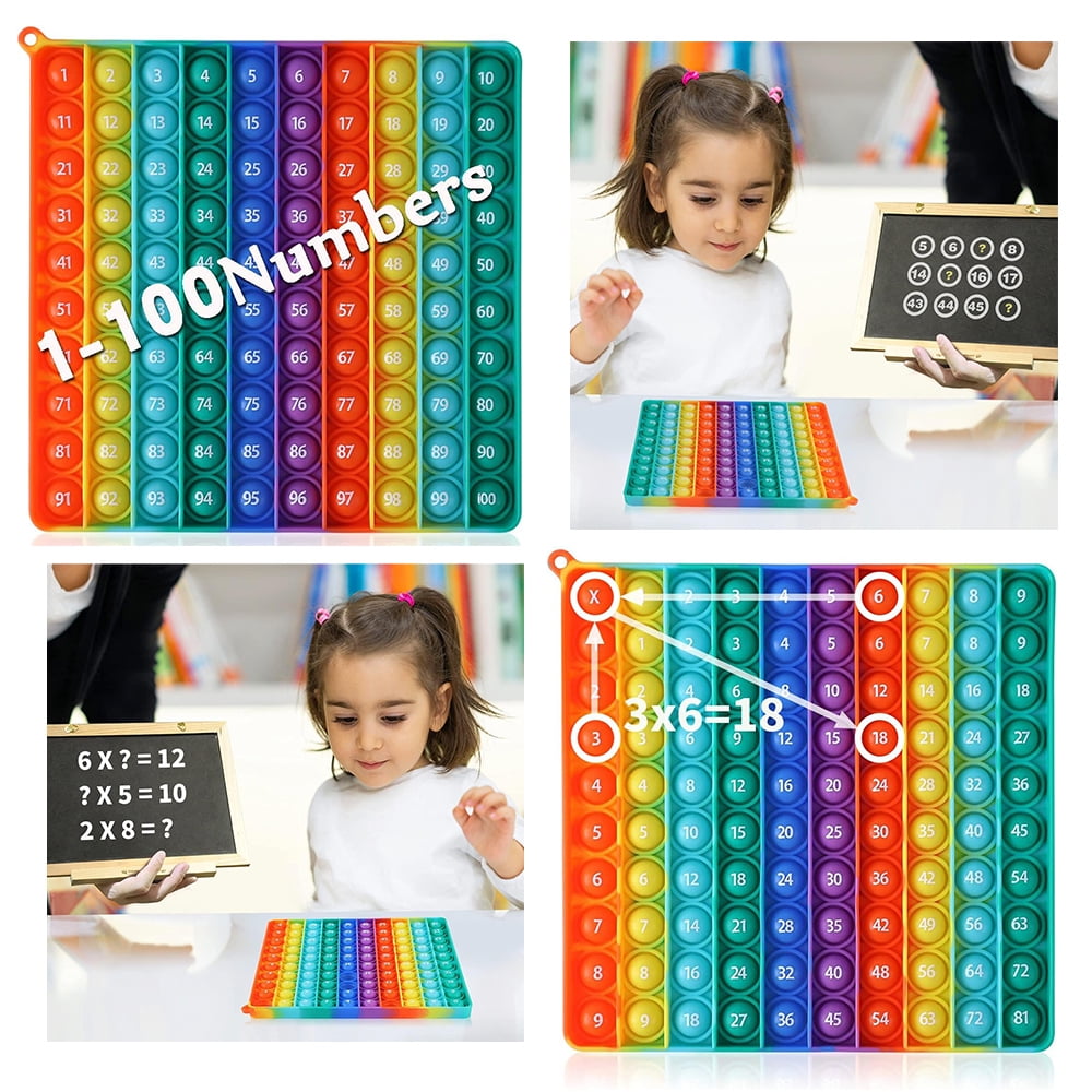 Numbers Multiplication and Addition Table,Math Toys,Stress Relieving ...