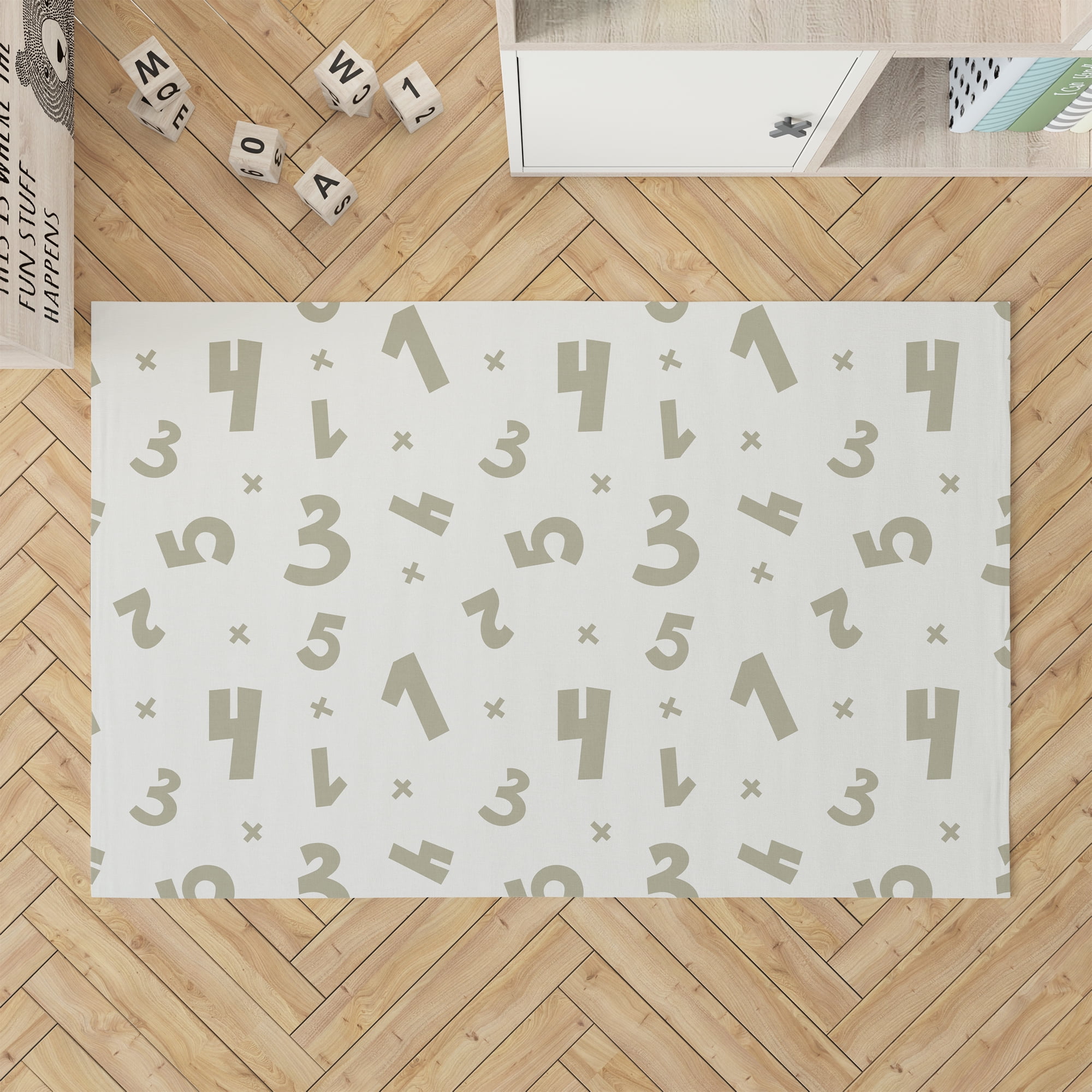 Numbers Neutral Kids Play Mat - Walmart.com