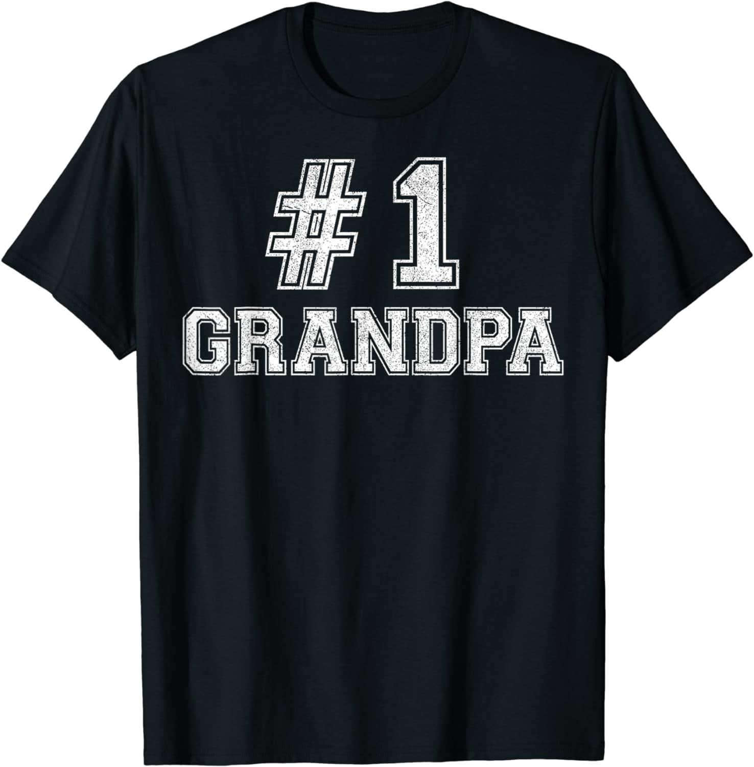 Numbers One Grandpa, Best Grandpa Ever, Father Day T-Shirt - Walmart.com