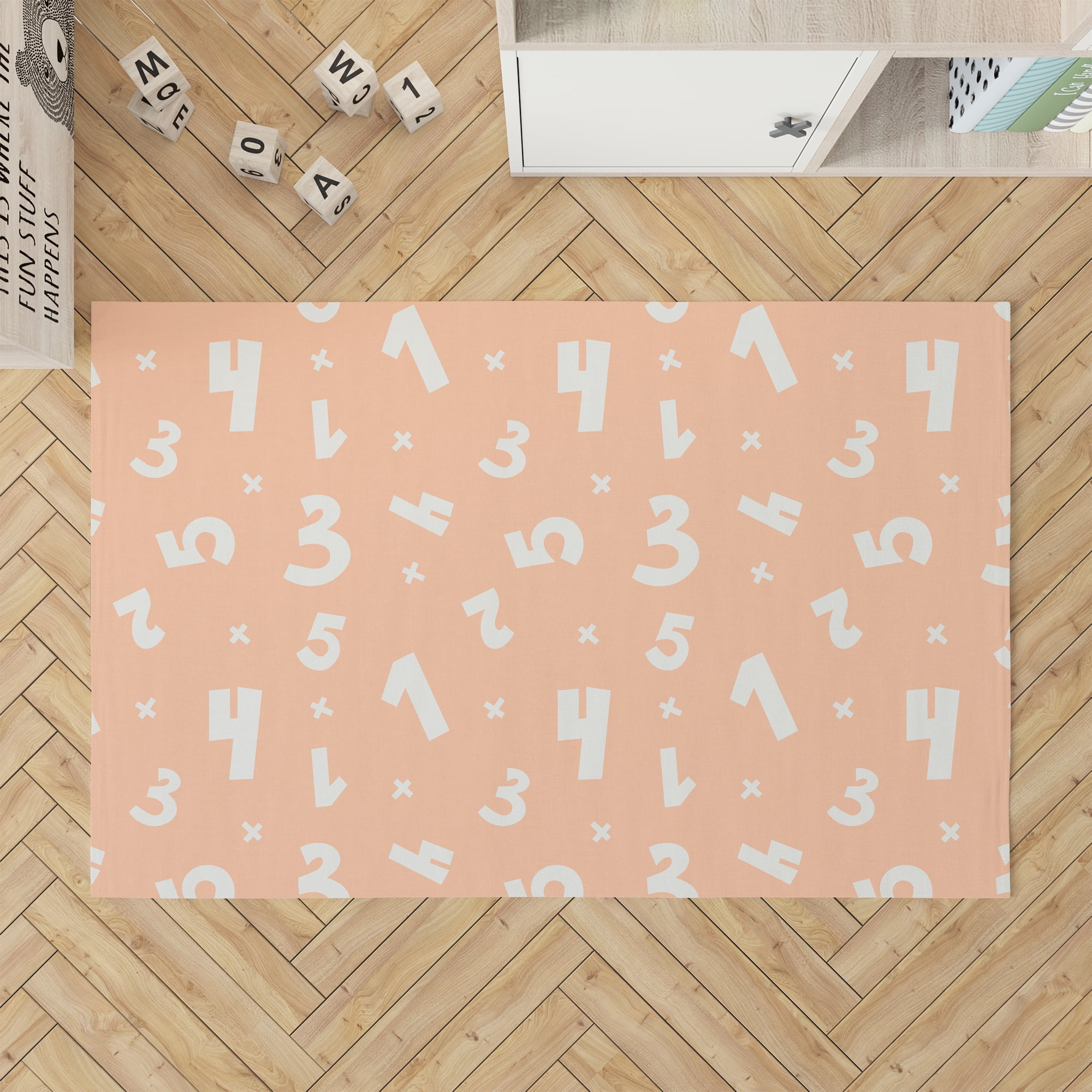 Numbers Peach Kids Play Mat - Walmart.com