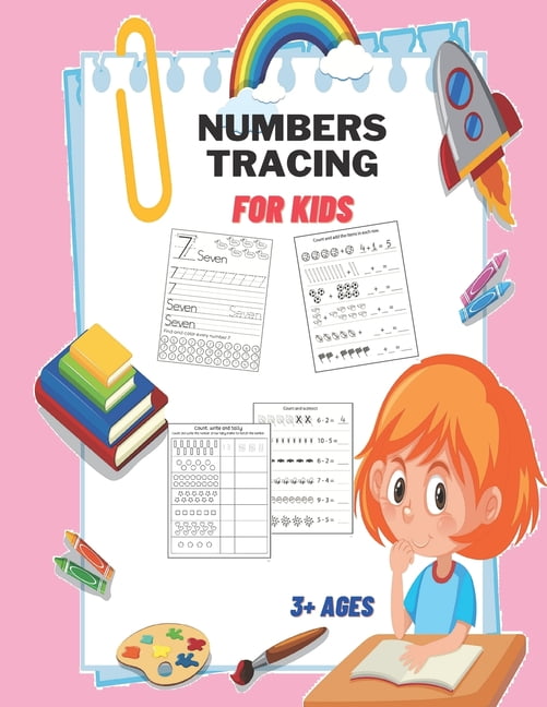 Numbers Tracing for Kids 3+ Ages: Numbers Tracing Activities for ...