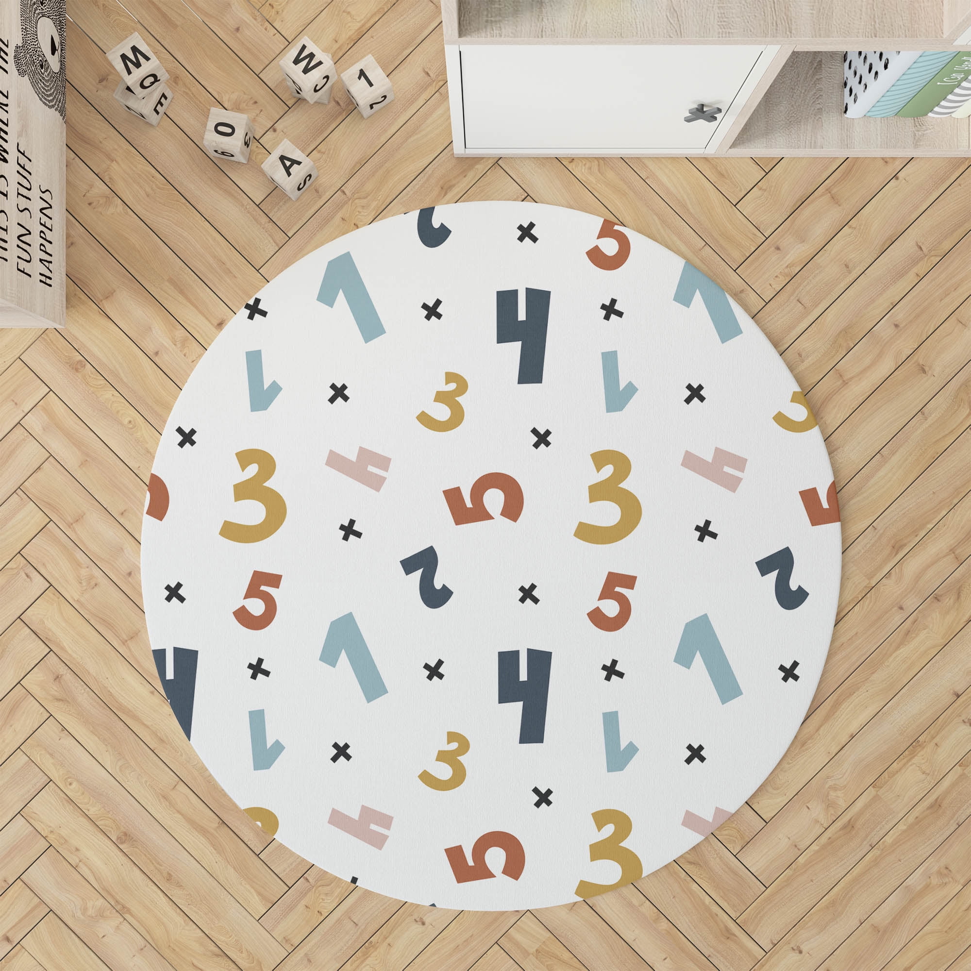Numbers White Kids Play Mat - Walmart.com