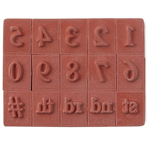 Numbers Wood Stamp Set by Recollections™ - Walmart.com