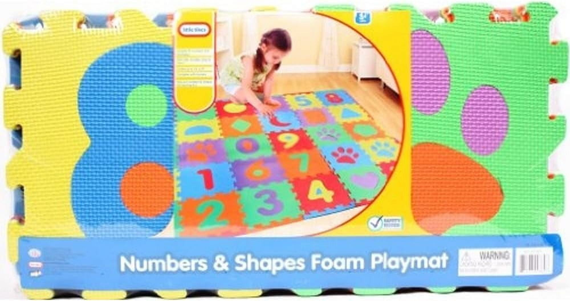 Numbers and Shapes Foam Playmat - Walmart.com